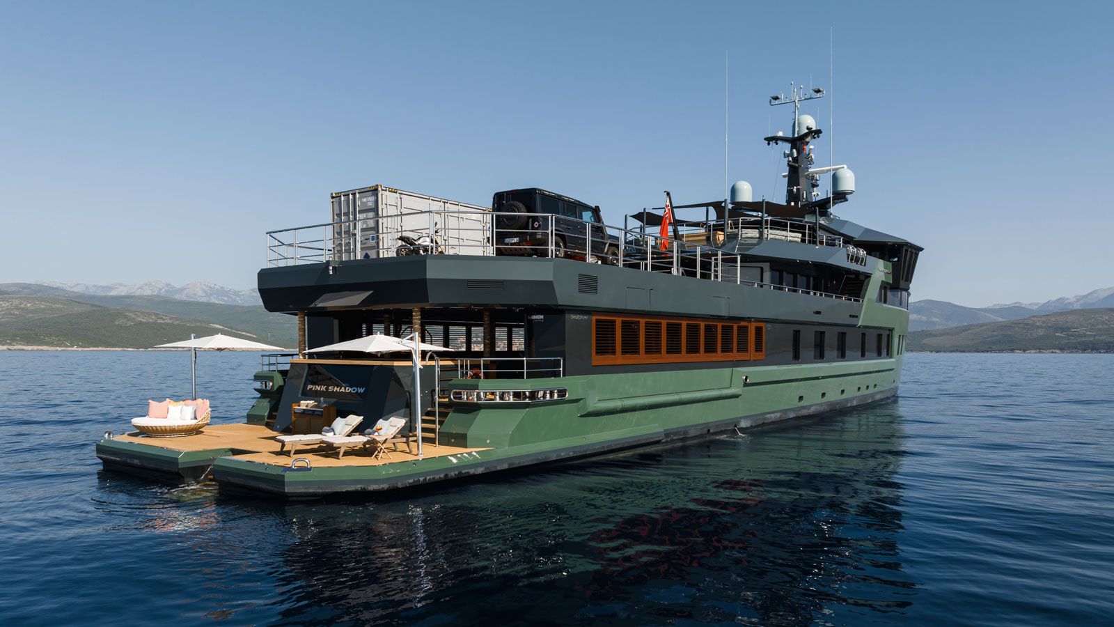 On board Damen Yachting's newest 58m SeaXplorer, Pink Shadow